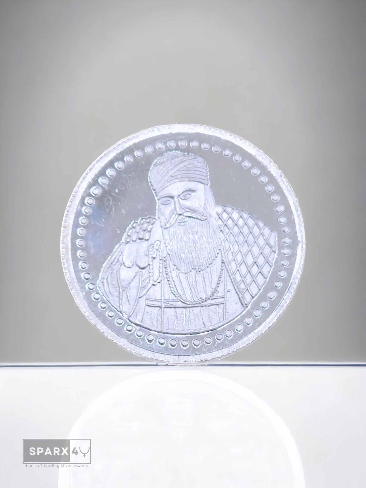 SILVER COIN GURU NANAK DEV JI – SPARX4U